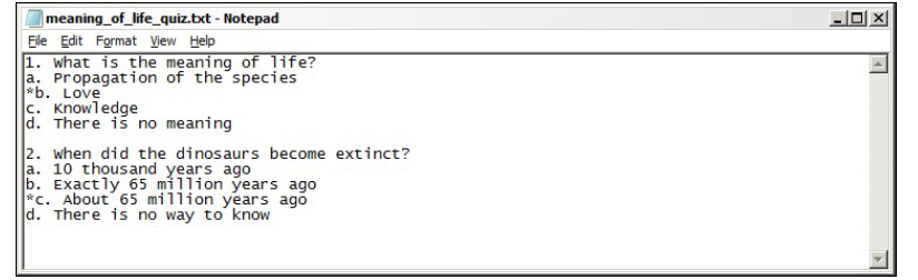 Respondus Campus Wide: Import a Text/Word File with Questions into ...